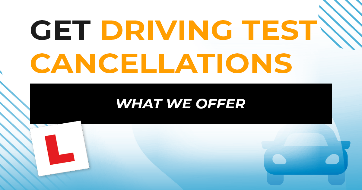 What our Driving Test Cancellation Checker Offers